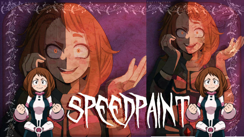 Villain Uraraka + [Speedpaint] by Karitachan on DeviantArt