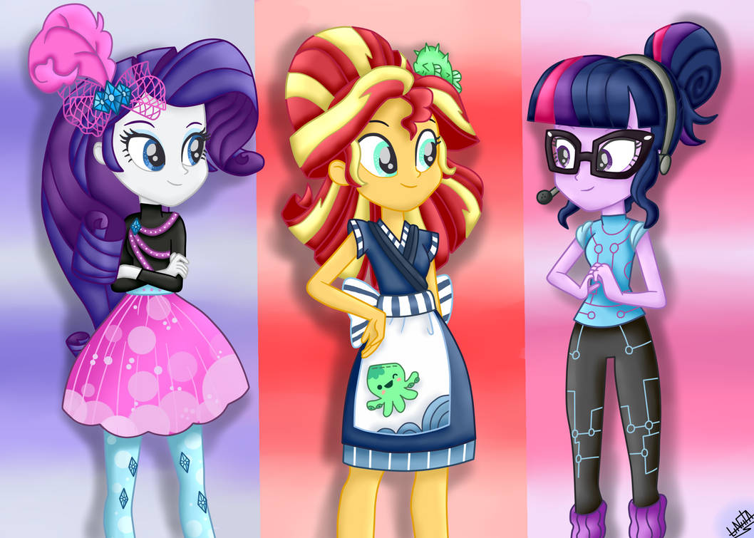 MLP:EquestriaGirls Specials-Rarity-Sunset-Twilight by liniitadash23 on ...