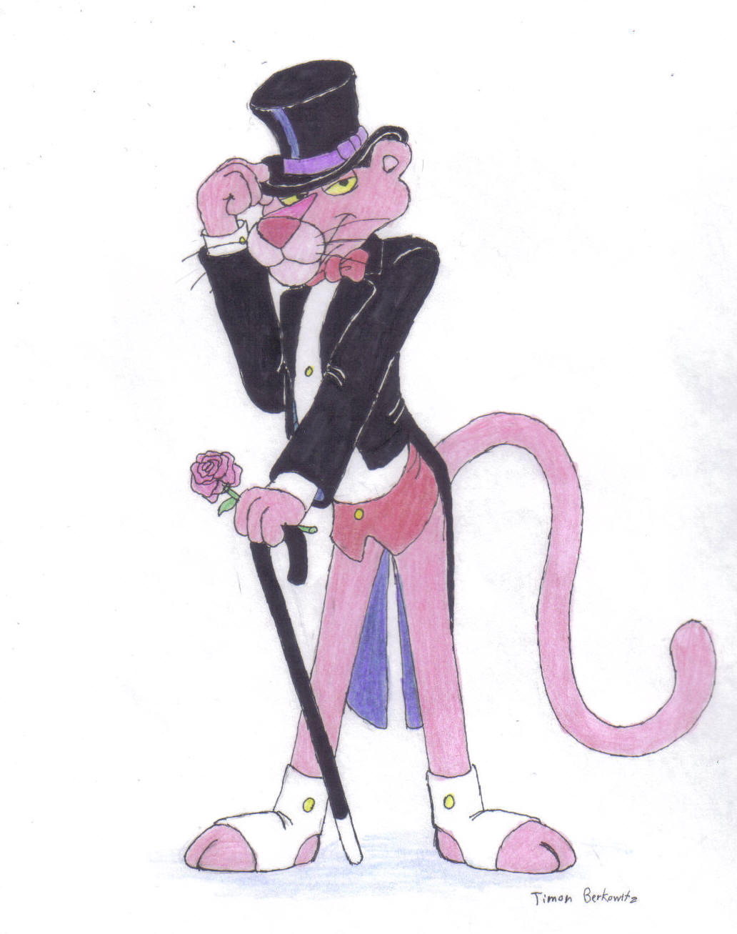 the pink panther my pink friend favourites by toboethewolf30 on DeviantArt