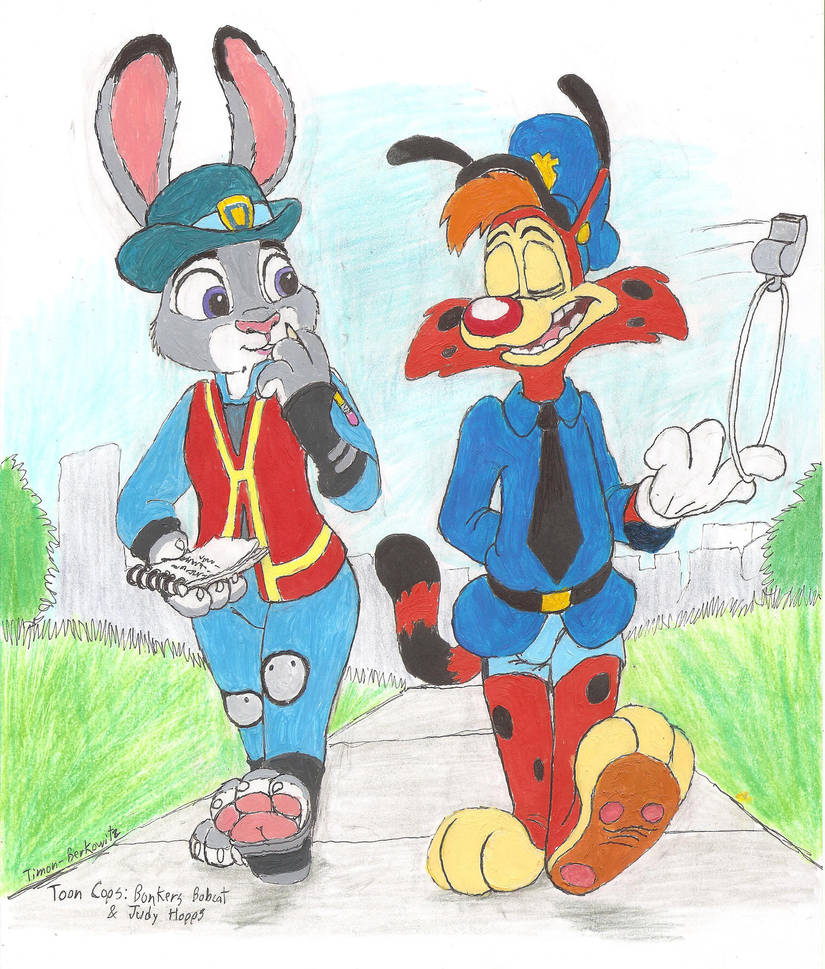 Judy Hopps x Bonkers D. Bobcat ! - Disney Cops #1 by Timon-Berkowitz on ...