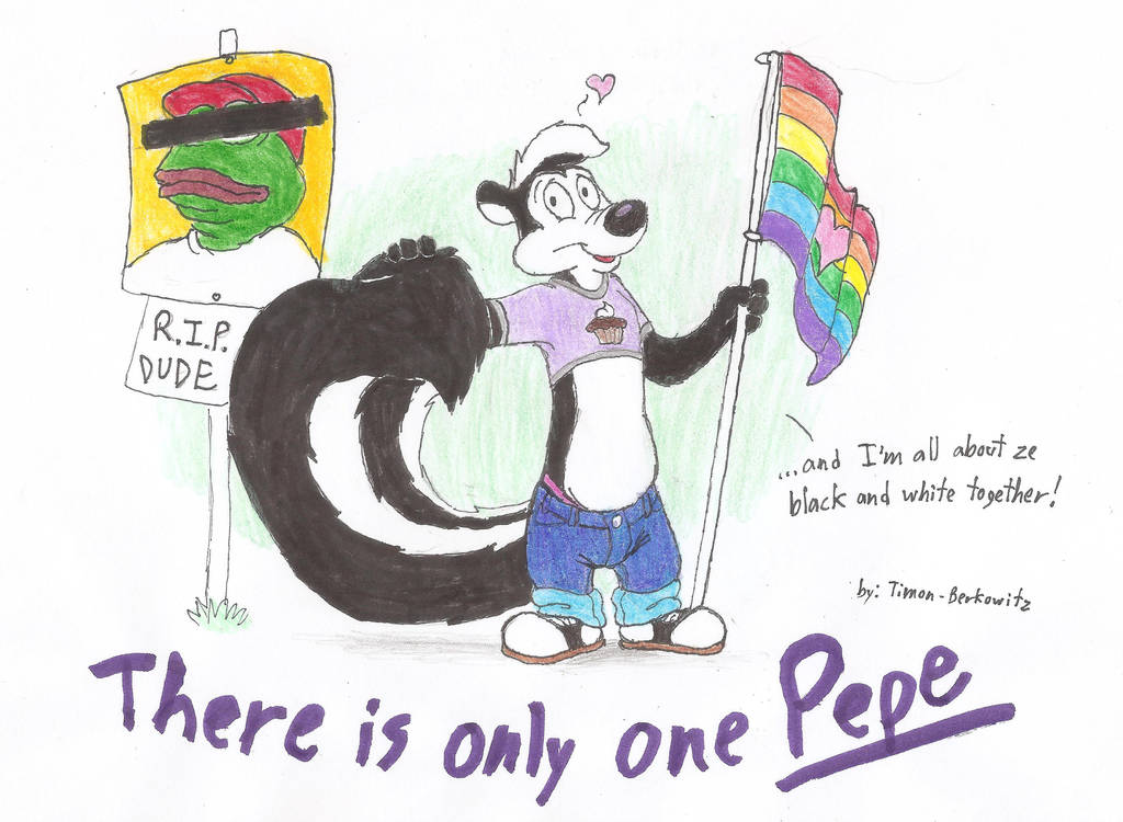 There is only one Pepe by Timon-Berkowitz on DeviantArt