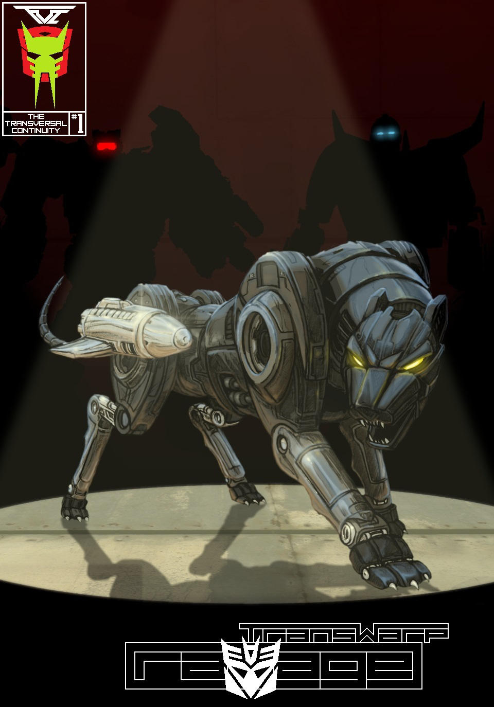 Ravage - Issue #1 - Cover by TF-TVC on DeviantArt