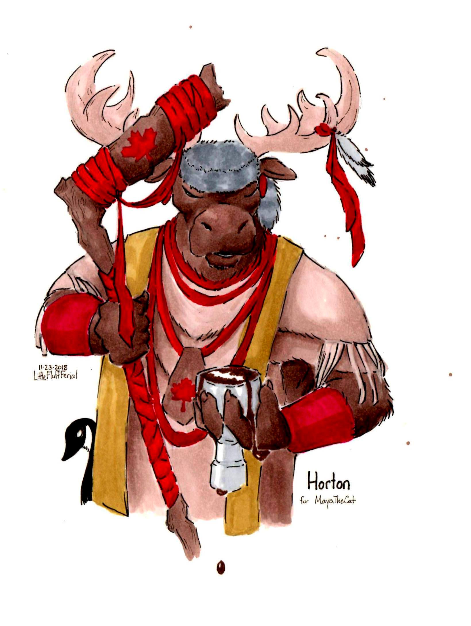 [RF] Horton the moosetaur for u/MayaTheCat : r/characterdrawing