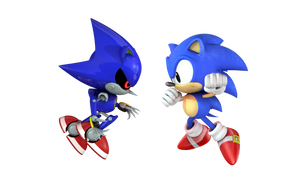sonic cd pose by gabrielgt12 on DeviantArt