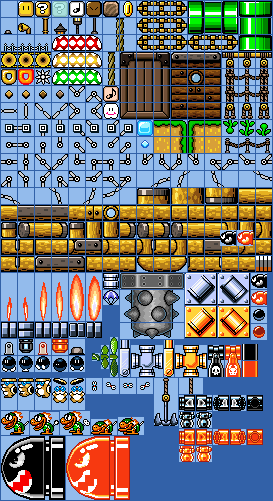 SMM SMW Airship Ultimate Sheet by FanofSMBX on DeviantArt