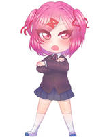 Natsuki Animated Sprite by Powerpingu19 on DeviantArt