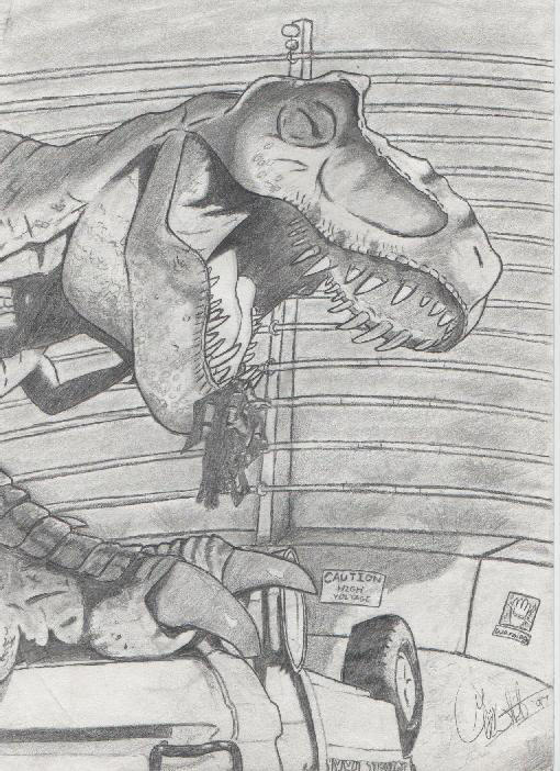 Jurassic Park Rex by Archetypical-G on DeviantArt
