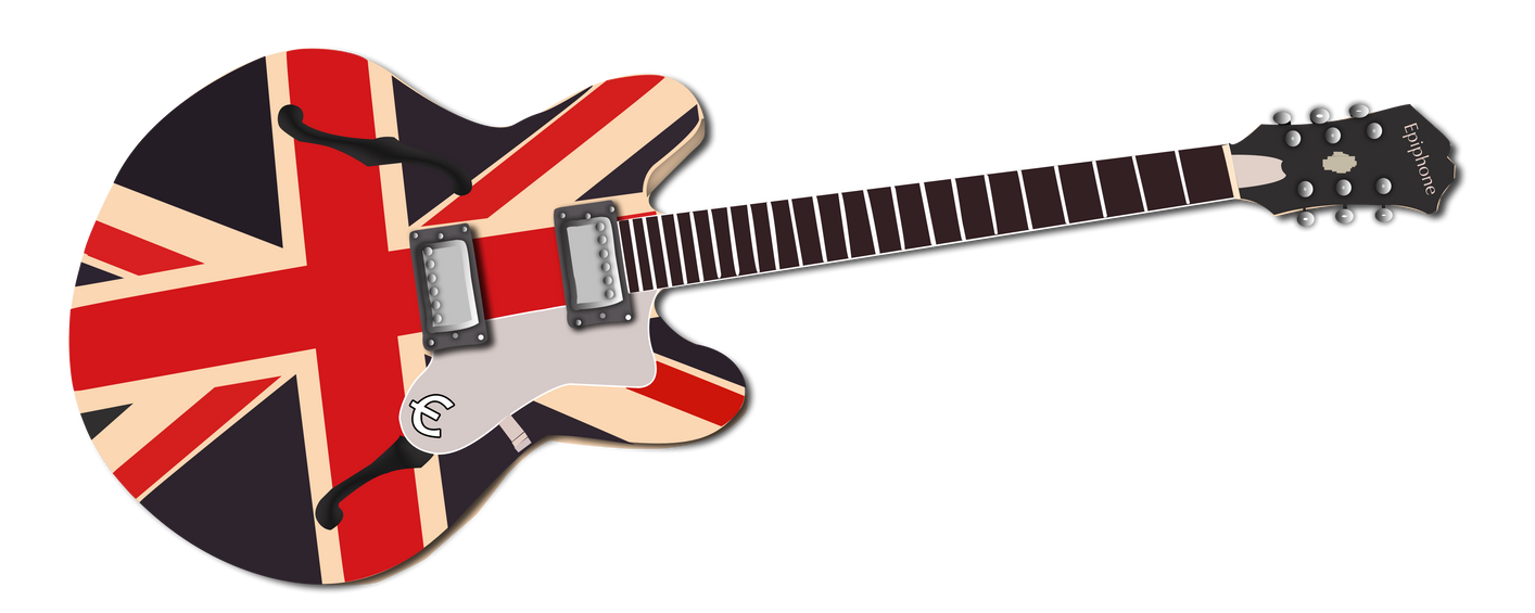 Epiphone ES-335 Union Jack - Noel Gallagher Sign. by cobain1337 on ...