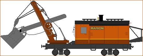 Marion The Steam Shovel by Princess-Muffins on DeviantArt