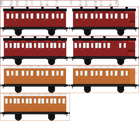 Branch Line Coaches by Princess-Muffins on DeviantArt