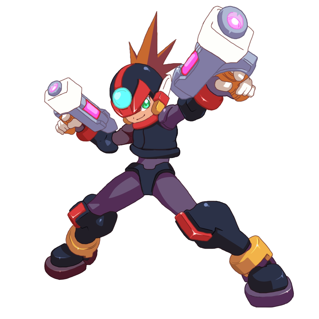 Megaman Axl ConceptArt (Axl Megaman Zero Style) by Nigelpixelart on ...
