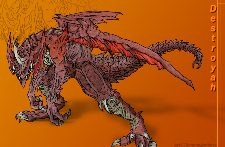 Destroyah by BananaGoddess on DeviantArt