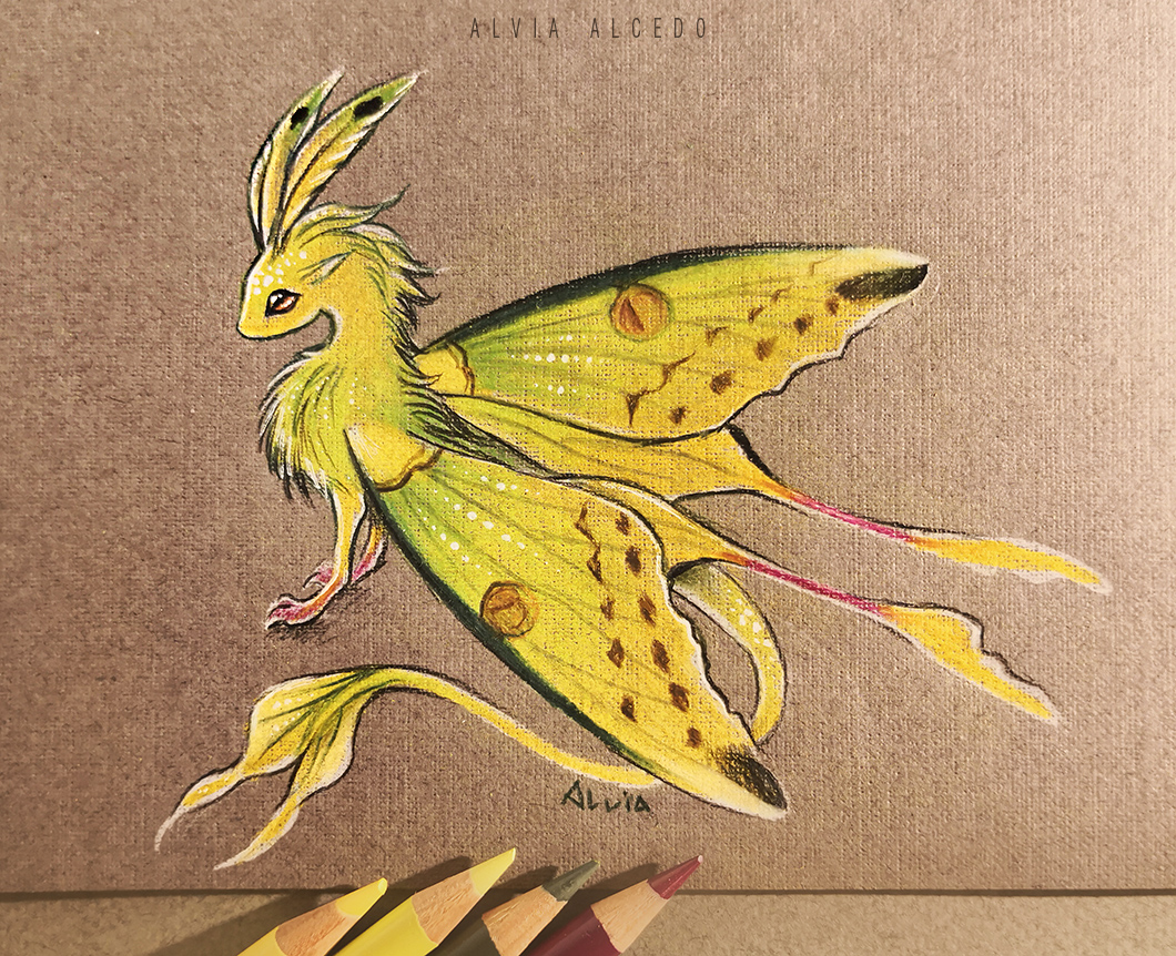 Comet moth dragon by AlviaAlcedo on DeviantArt