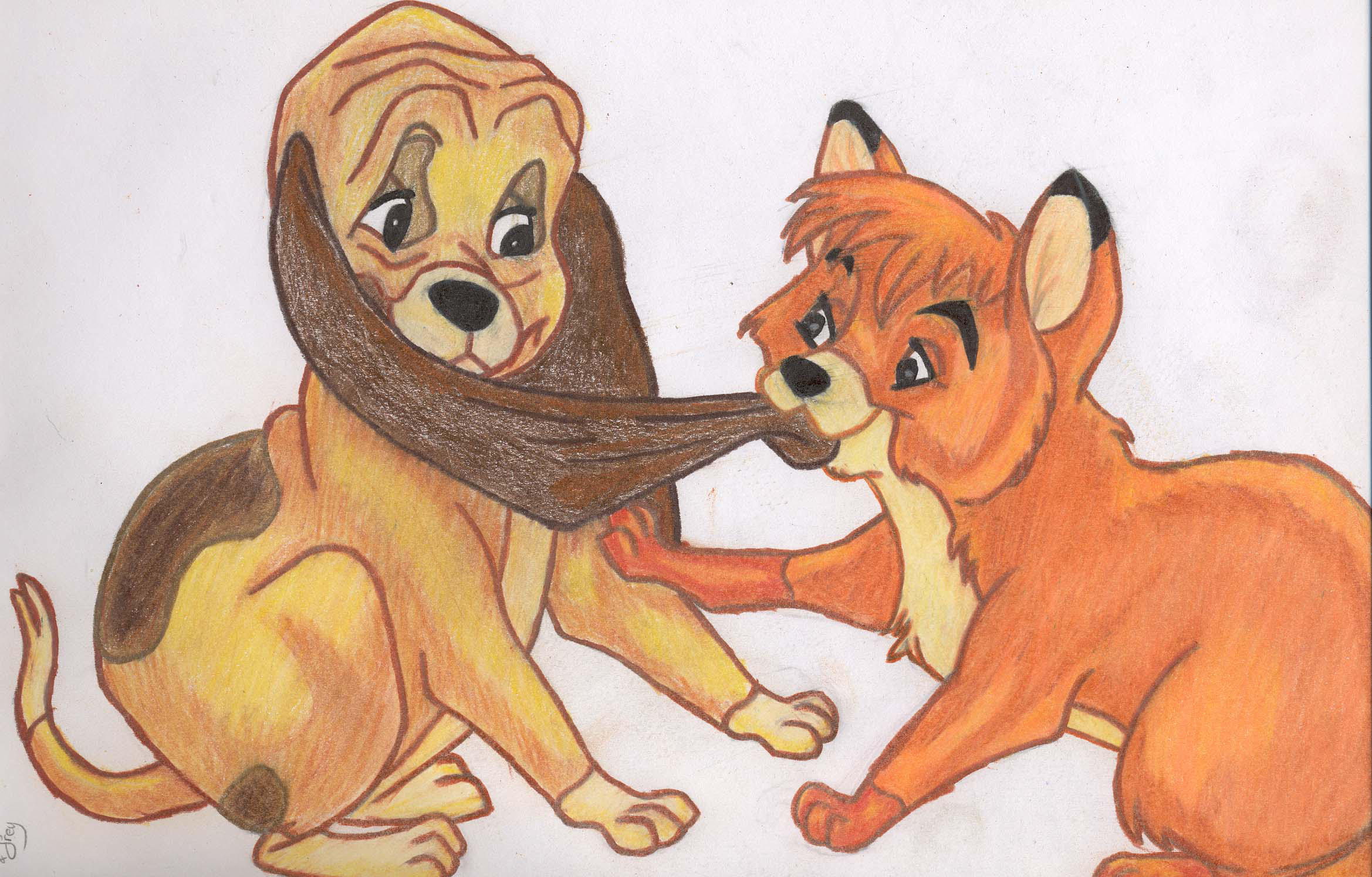 Frank And Frey by Chrizzyfurr on DeviantArt