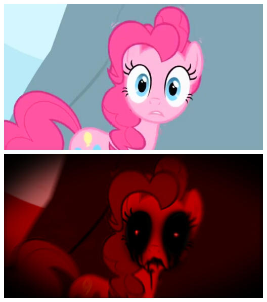 pinkie pie/zalgo pie by jxp1234 on DeviantArt