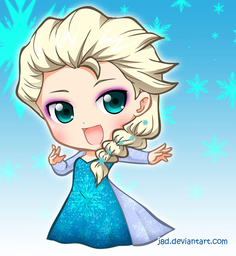 Chibi Elsa by J8d on DeviantArt