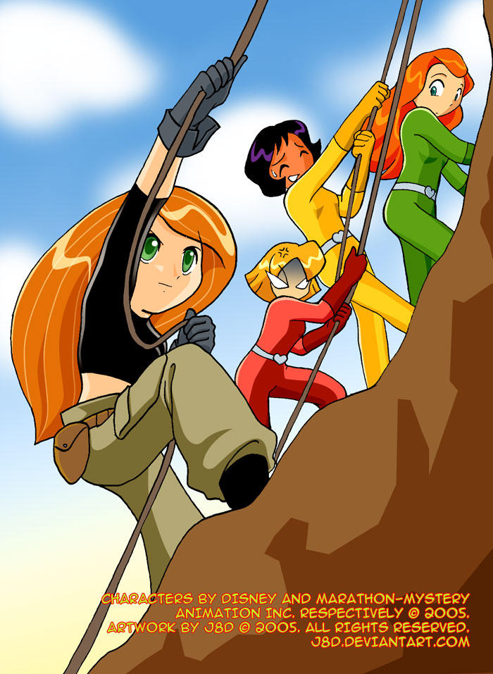 Totally Spies crossover Kim by J8d on DeviantArt