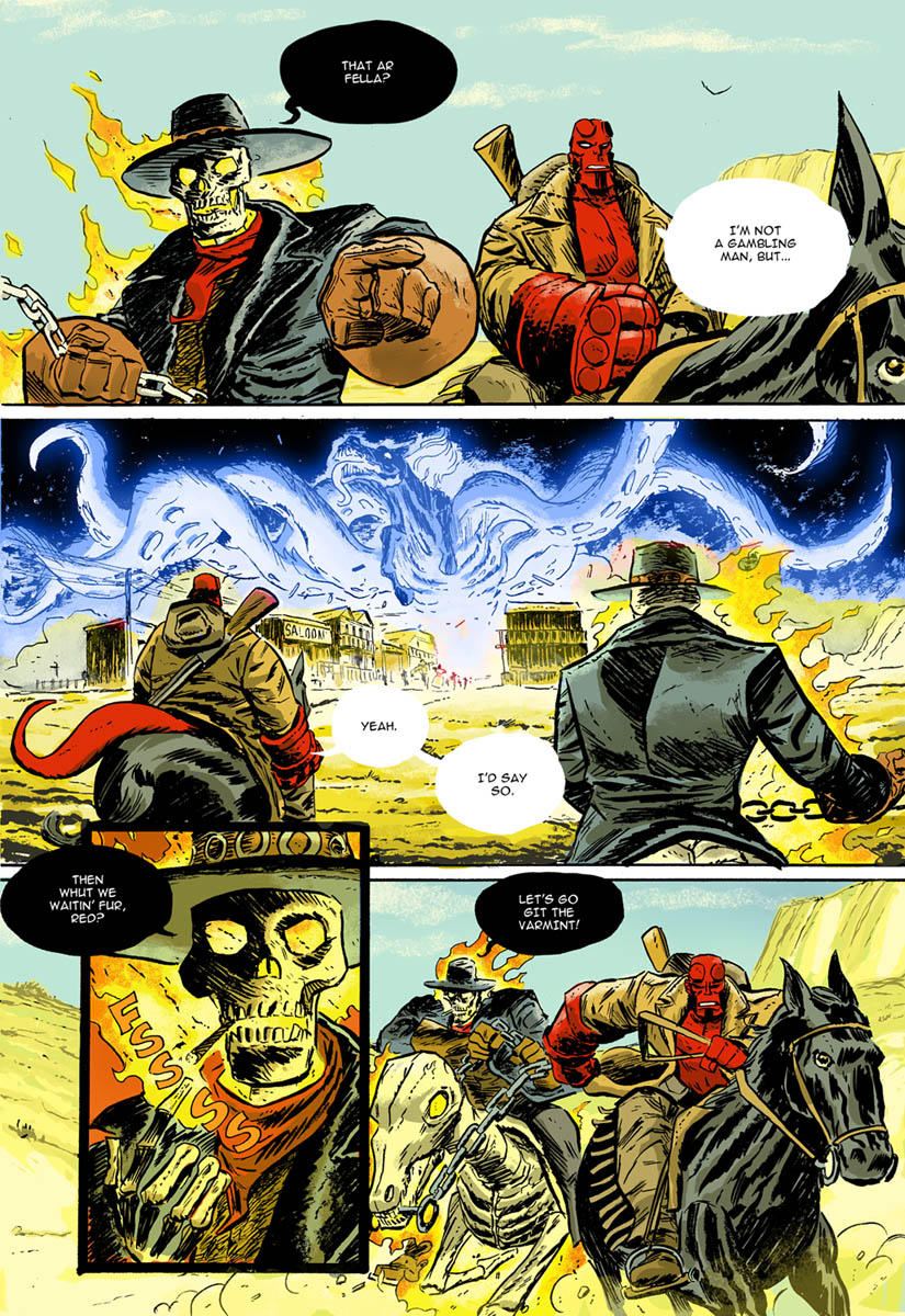 Ghost Rider v Hellboy by danmcdaid on DeviantArt