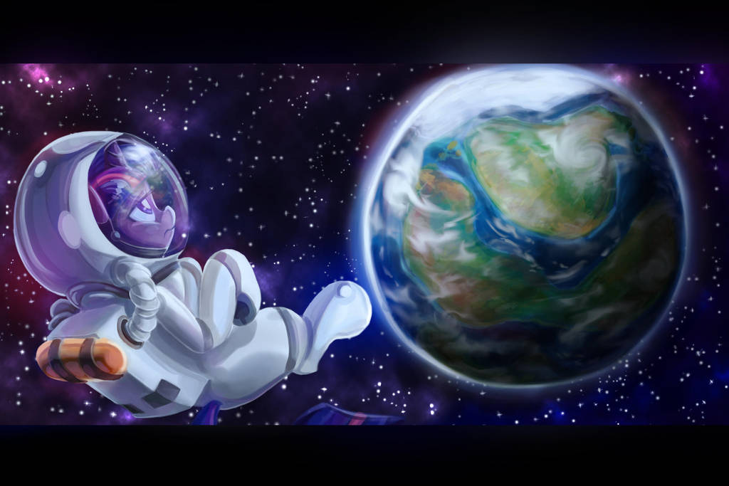 lonely in space by RanhKinh on DeviantArt