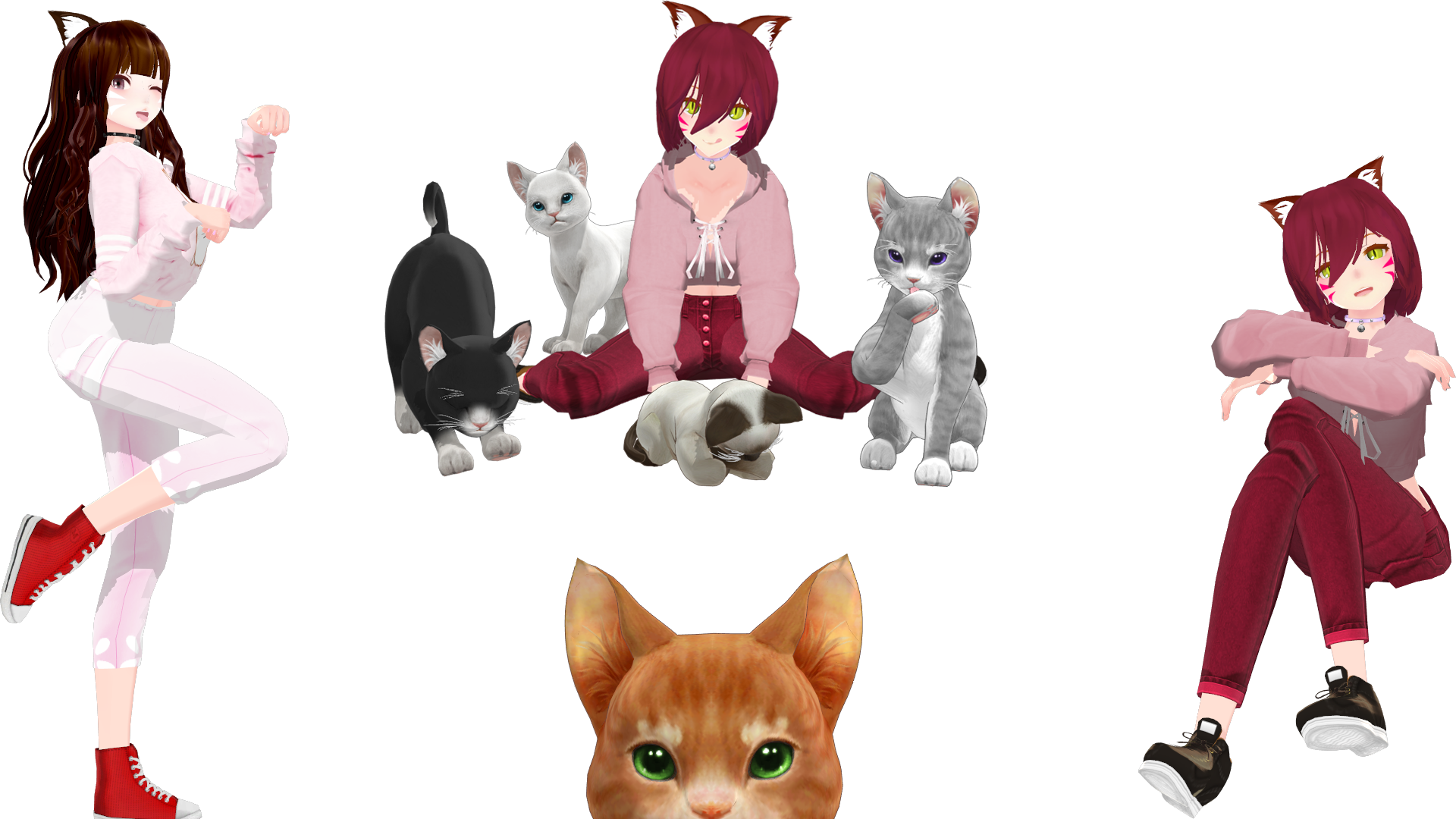 MMD Pose Pack by TechnologicalCat on DeviantArt