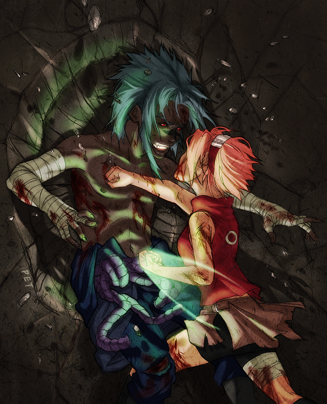 sakura vs sasuke by Sakura-Uchihaa on DeviantArt