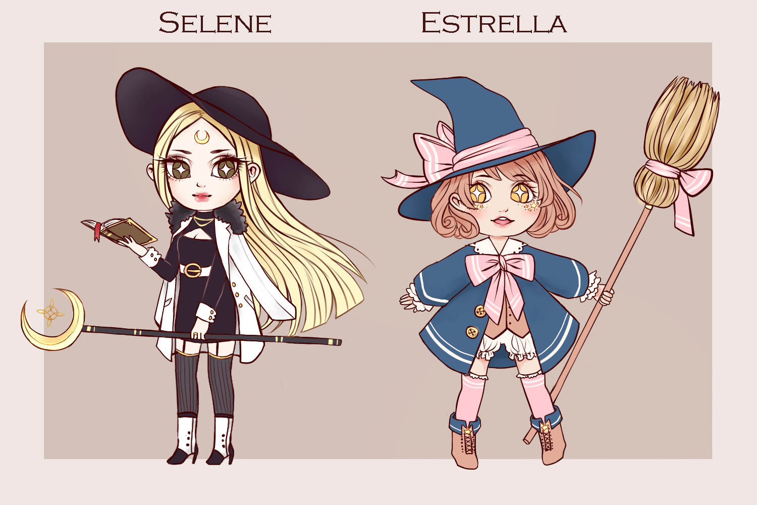 Witch OCs ref by Desutroyer on DeviantArt