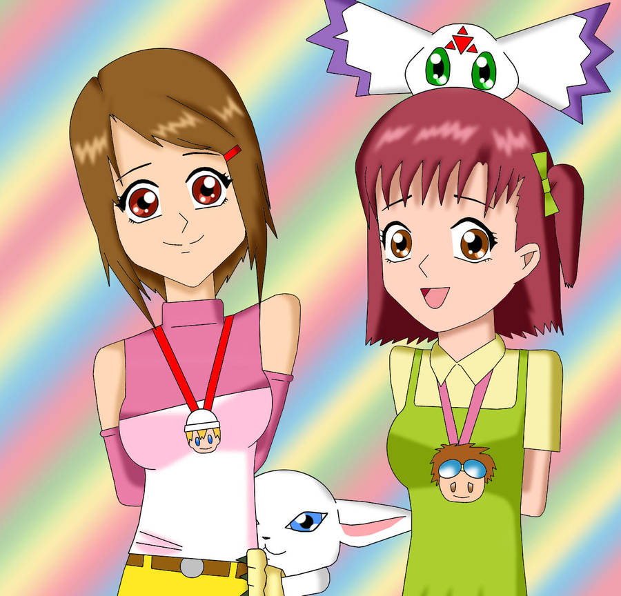 Digimon : Hikari and Jeri by Sincity2100 on DeviantArt