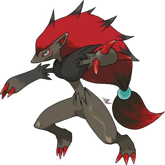 Zoroark by Xous54 on DeviantArt