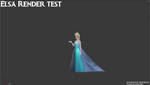 MMD Frozen Elsa-blender (Render test) by TAKUMA1216 on DeviantArt