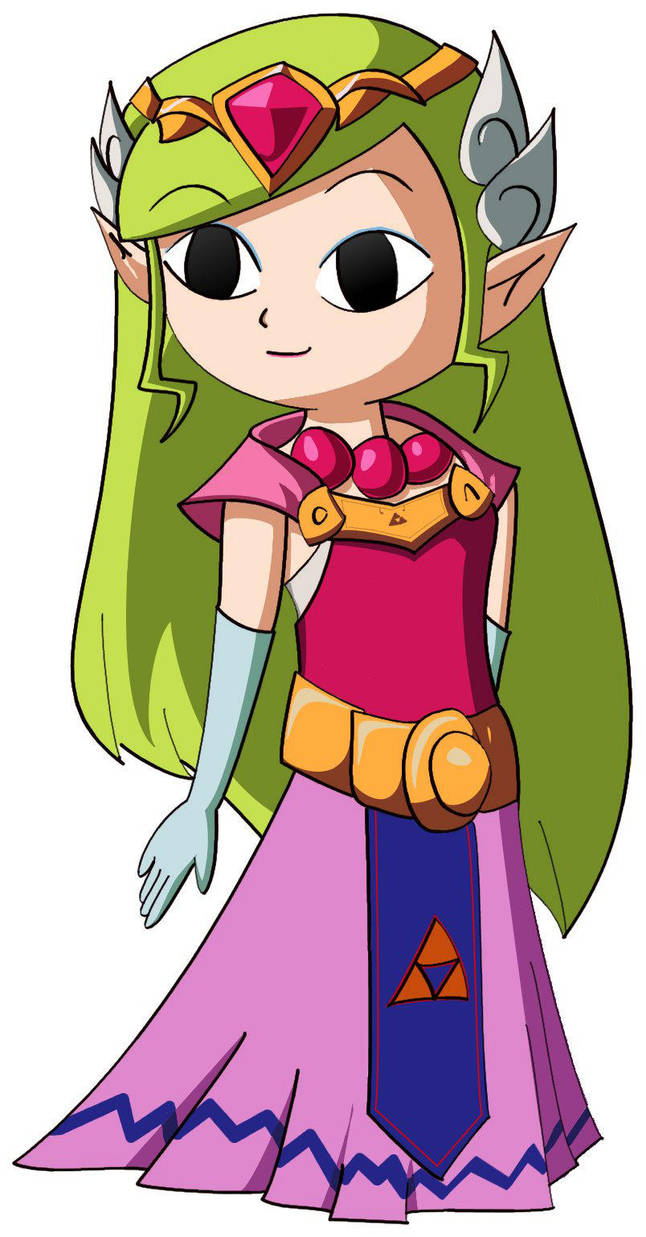 Wind Waker Princess Zelda By Bodici22 On Deviantart