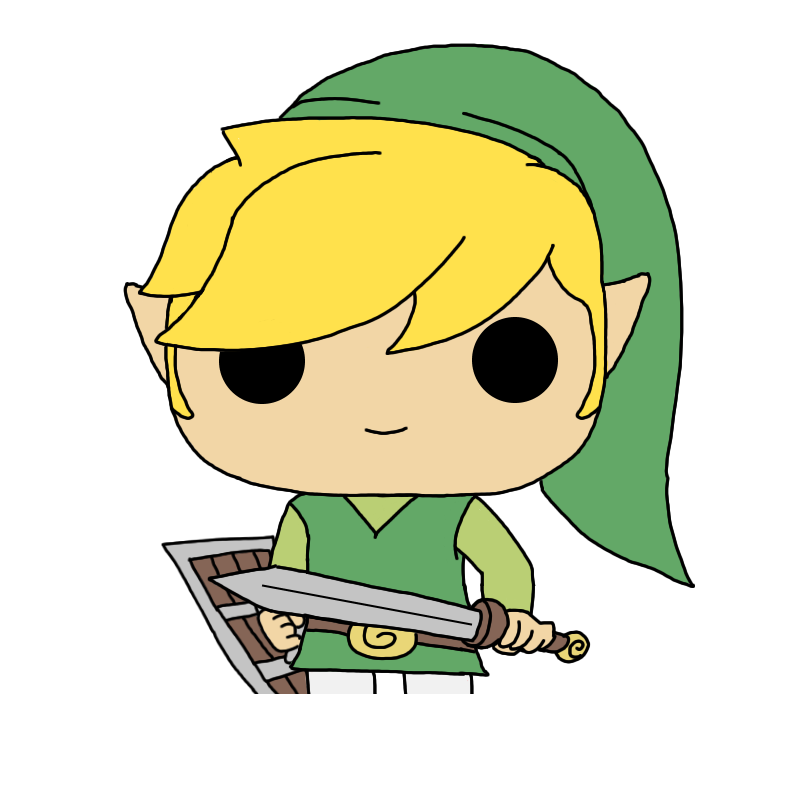 Funko Pop! Vinyl - Zelda Windwaker - Toon Link by Undi3sss on DeviantArt