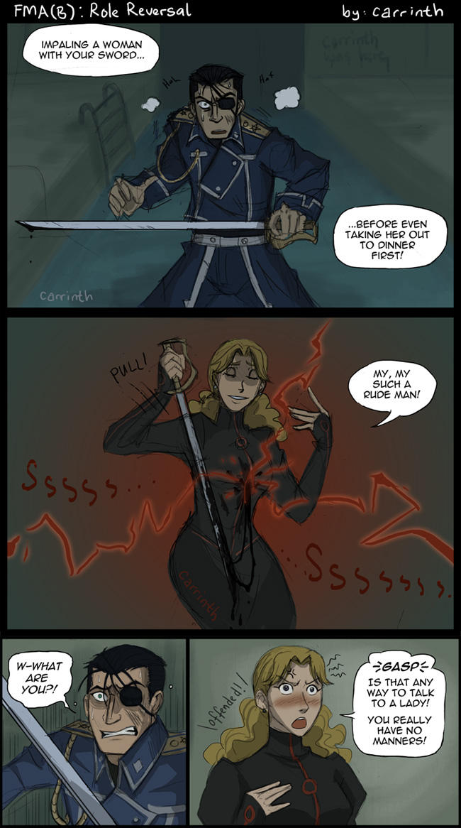 FMA: Role Reversal by carrinth on DeviantArt