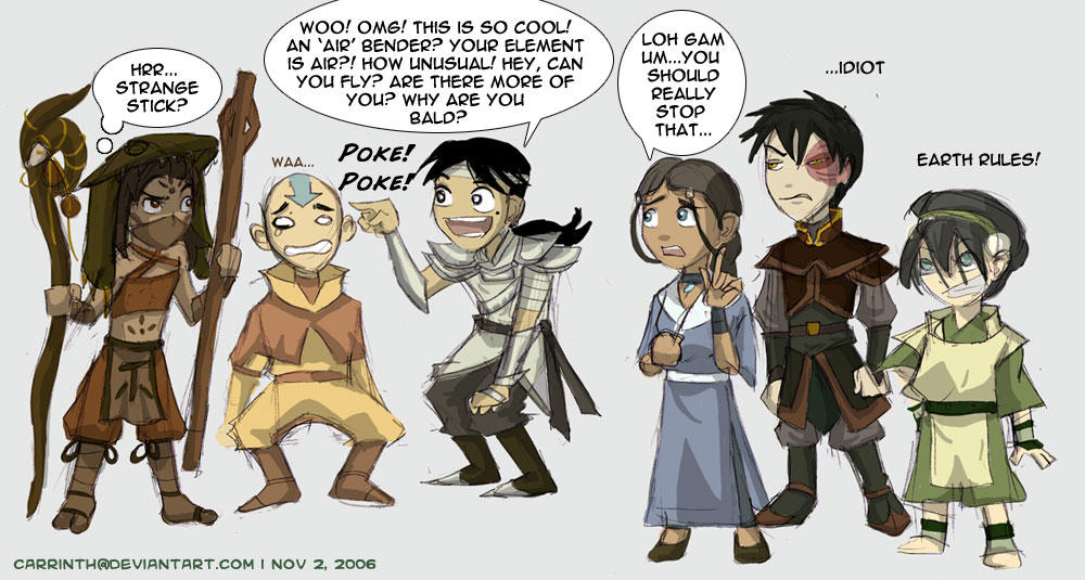 Avatar: Metalbender Woodbender by carrinth on DeviantArt
