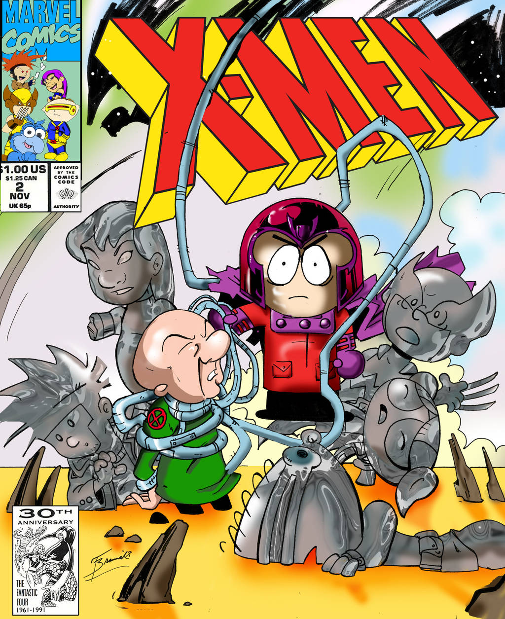 Jim Lee Homage X Men 2 By Toadman005 On Deviantart