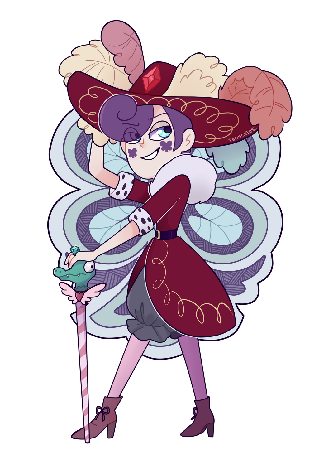 Queen jushtin by Isosceless on DeviantArt