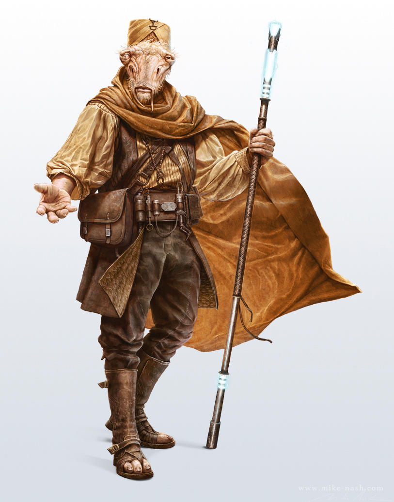 Durm Bormo - Abednedo Colonist by mikenashillustration on DeviantArt