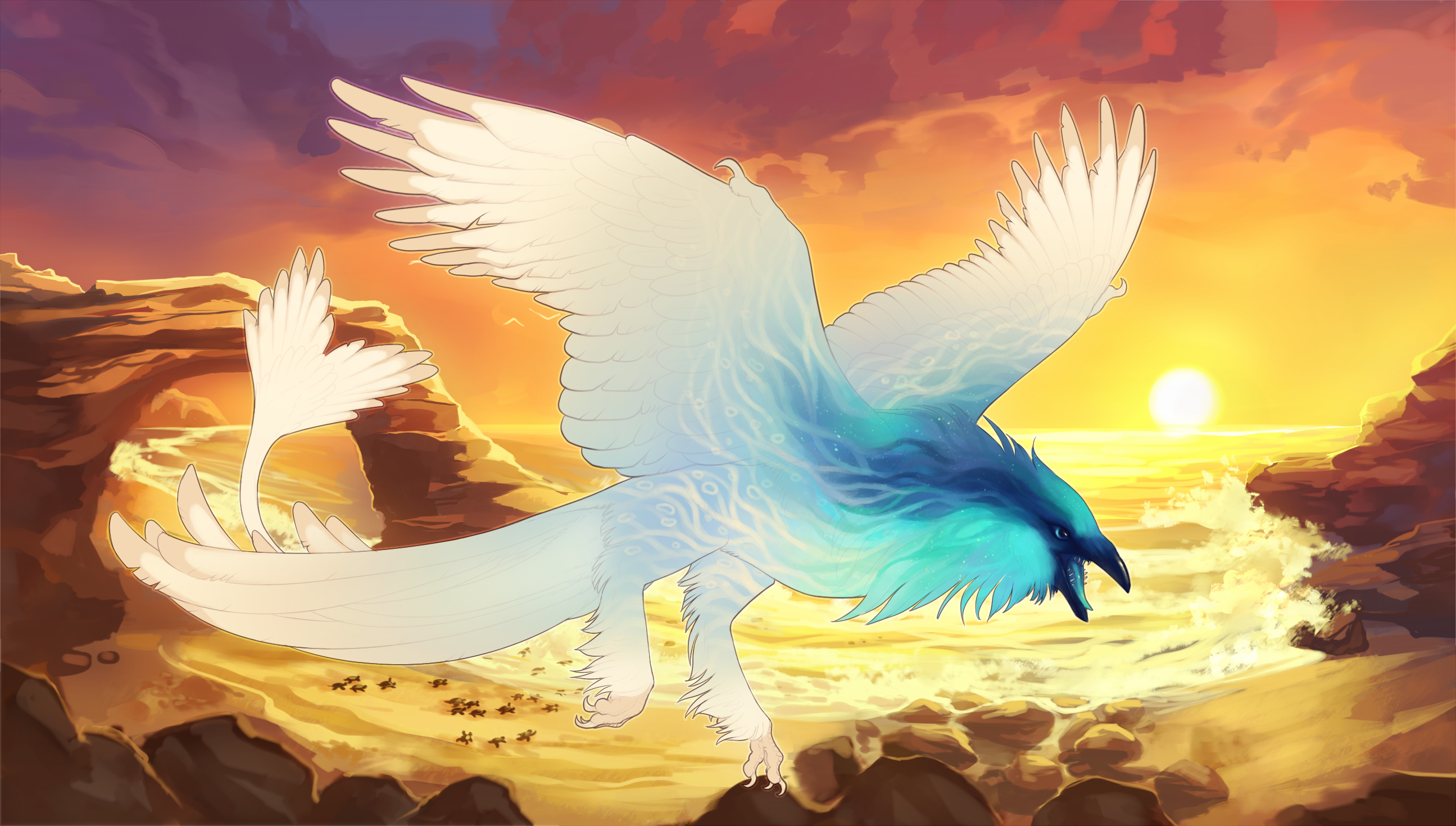 Blue eyes azure dragon - rightready