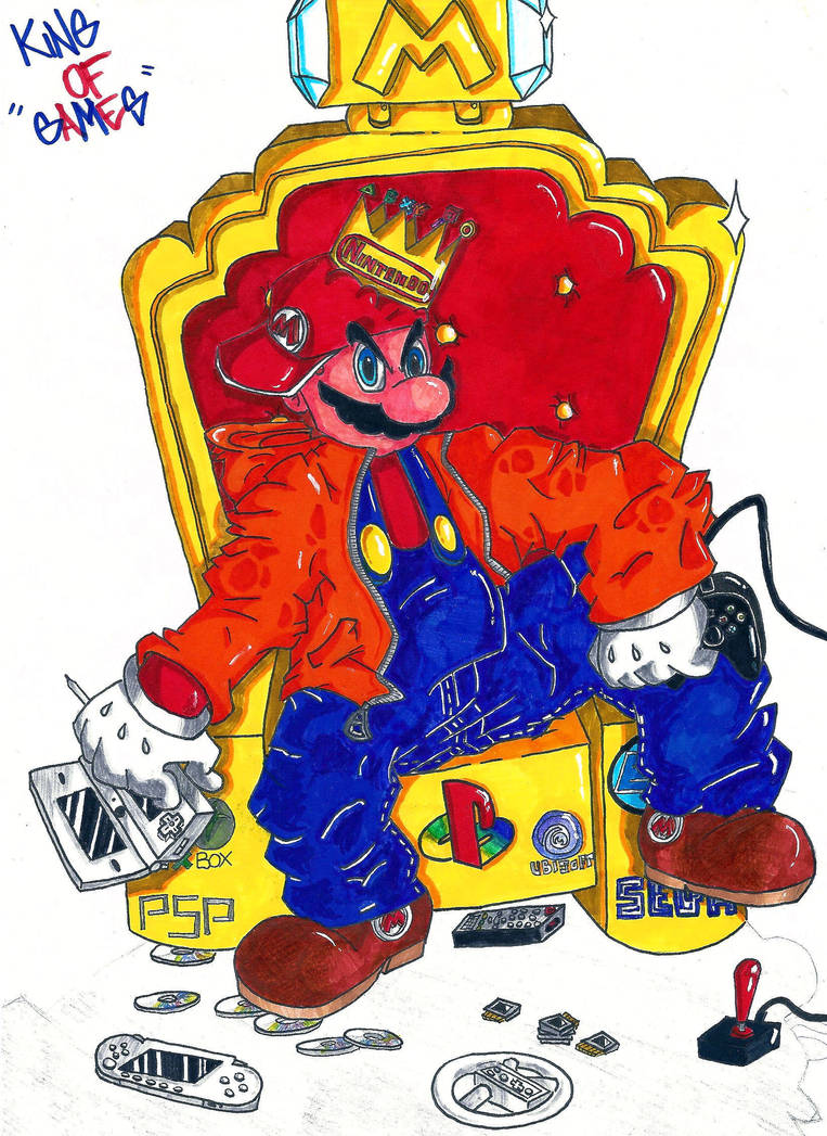 Super Mario King of Games by Asten-94 on DeviantArt