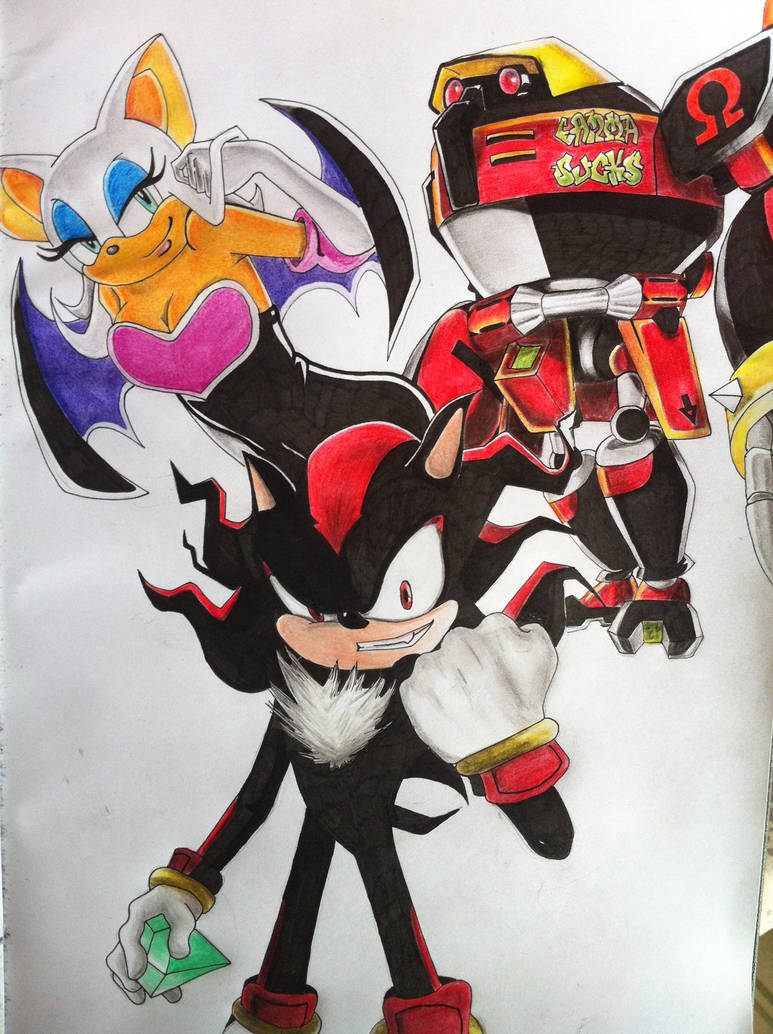 Sonic Heroes Team Dark By Thegaboefects On Deviantart