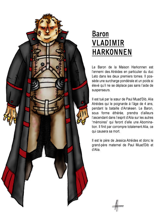 Baron Vladimir Harkonnen - 1 by A-Fornerot on DeviantArt