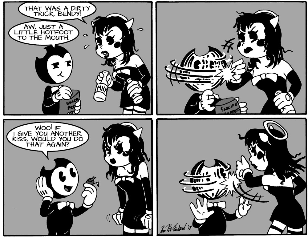 Bendy And Alice Angel In Hot Kisses 1 By Negaduck9 On Deviantart 1279