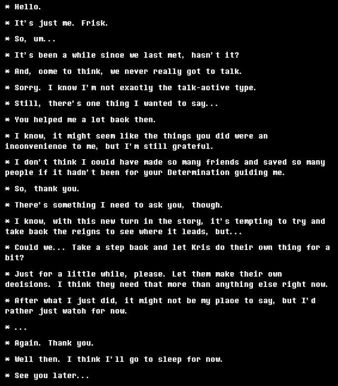 UnReLaTeD ~ Overflow Error - Chapter 3 - Nenilein - Undertale (Video ...