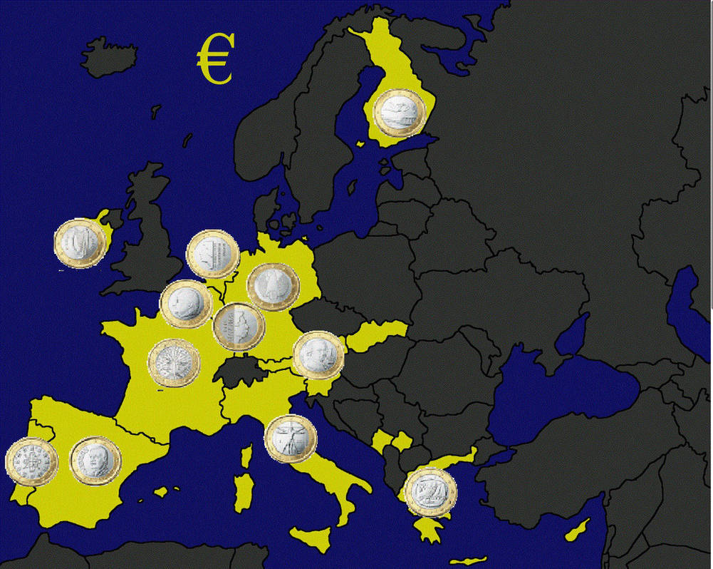 Euro Coin Map by TrevLafoe on DeviantArt
