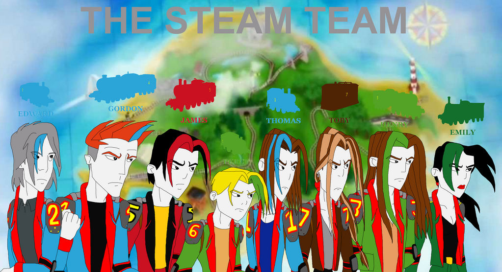The Steam Team by SUP-FAN on DeviantArt