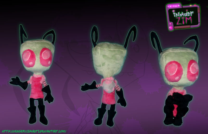 Invader Zim Plush by Skeleion on DeviantArt