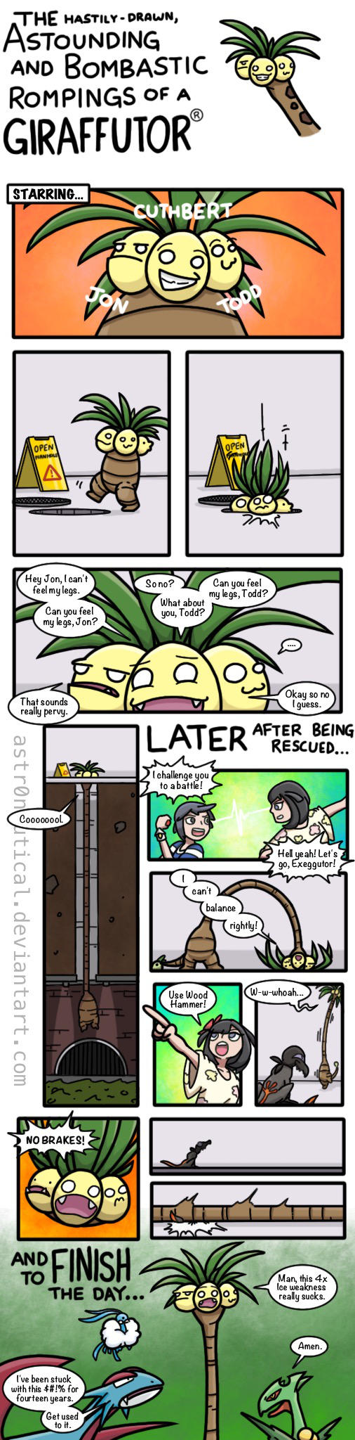 Aloha, Exeggutor! by Astr0nautical on DeviantArt