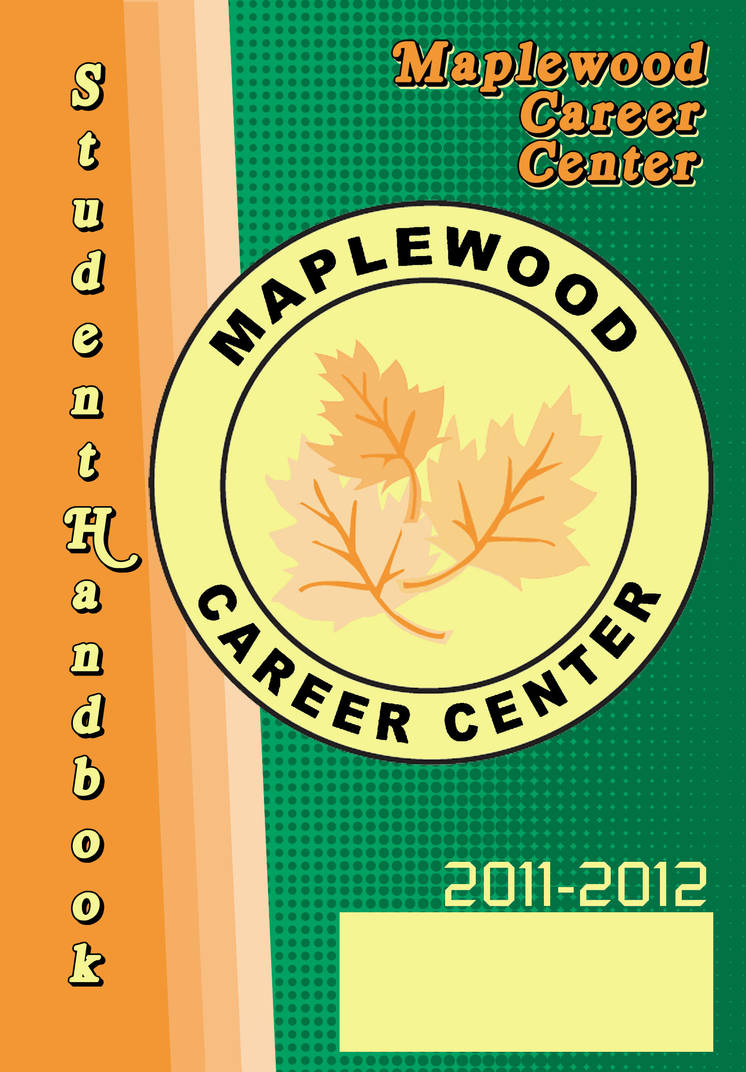 Student handbook cover design by dethklutch on DeviantArt