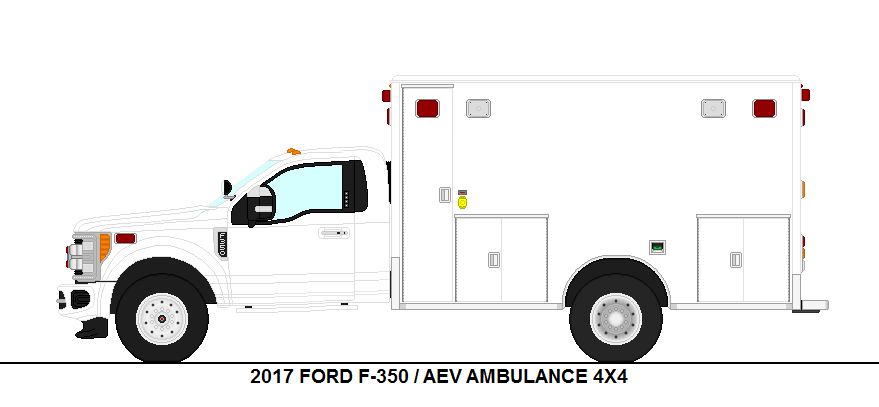 2017 Ford F-350 AEV Ambulance 4x4 by MEDIC1543 on DeviantArt
