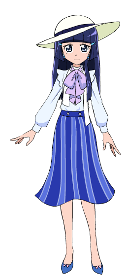 Blue Precure dress up by Hapuriainen on DeviantArt
