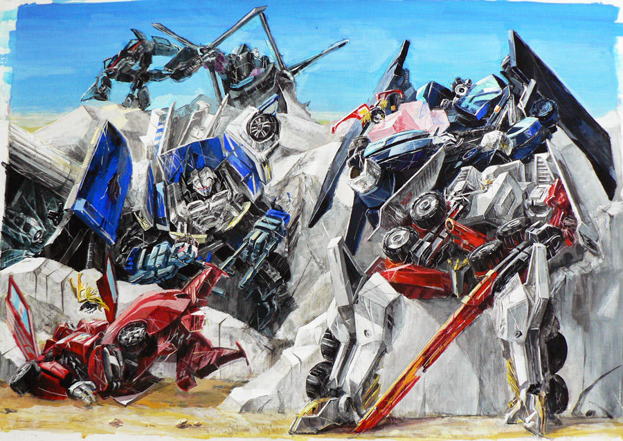 Wreckage , Dropkick and others by marble-v on DeviantArt